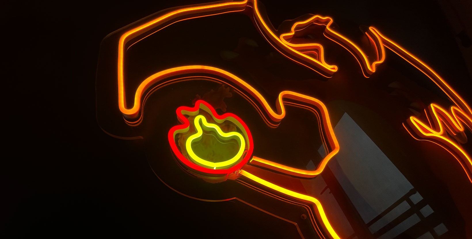 Neón Charizard - Rotula Tu mismo