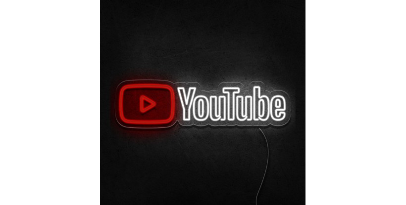 Neón logo Youtube al mejor precio