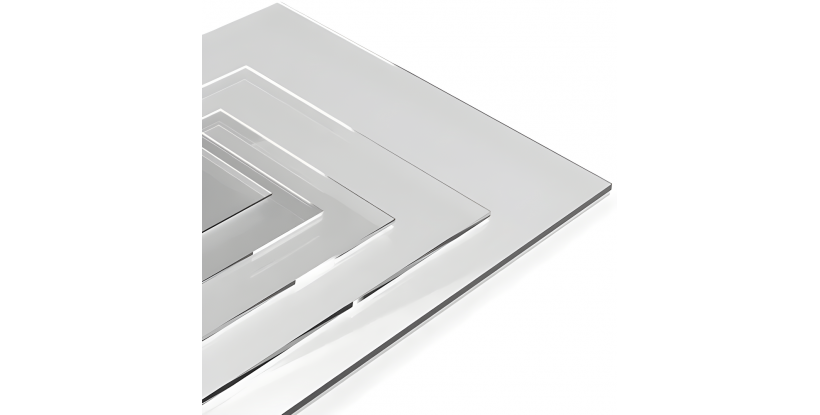 Plancha de metacrilato transparente a medida