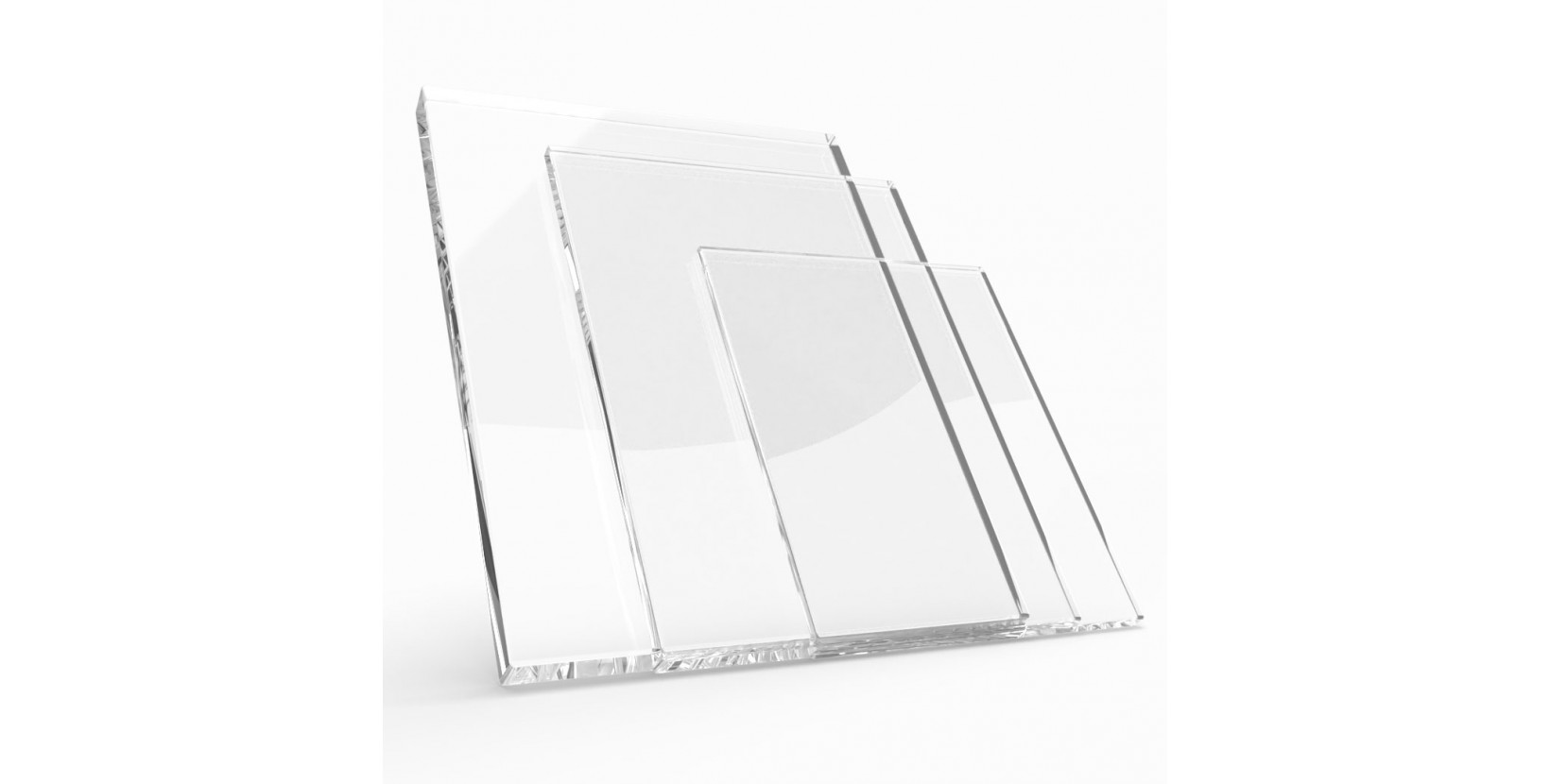 Plancha de metacrilato transparente a medida