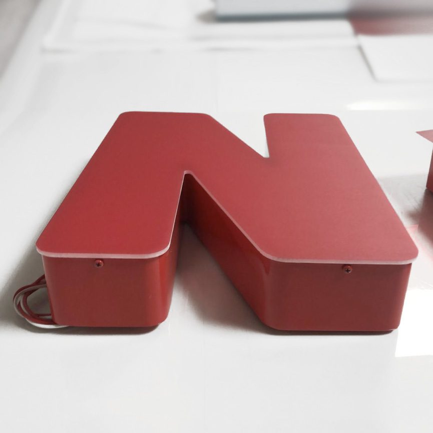 LETRAS CORPÓREAS| Letra corpórea todos materiales| Rotulatumismo ...