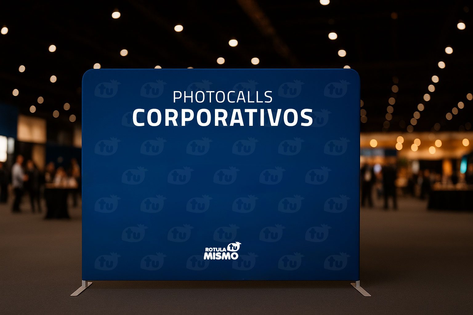 Cómo elegir el photocall indicado para tu evento corporativo | Rotula ...